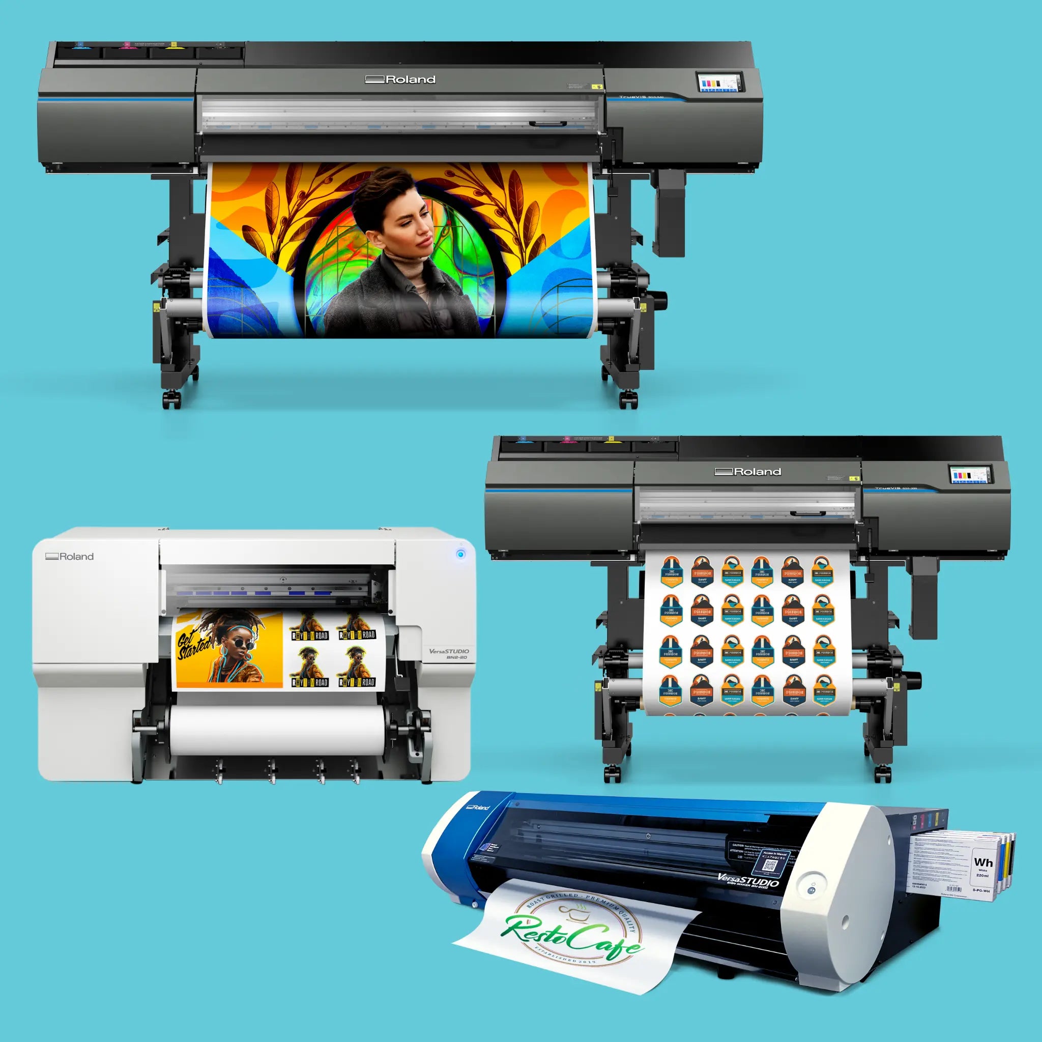 Roland Print & Cut Printers - ColDesi