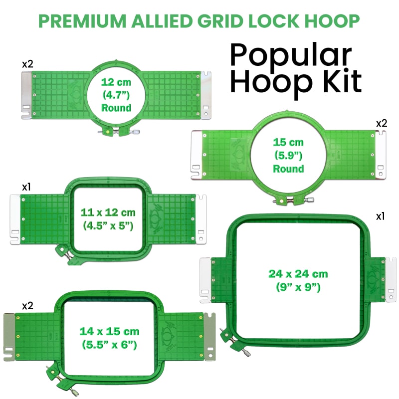 Popular Premium Allied Hoop Kit - ColDesi